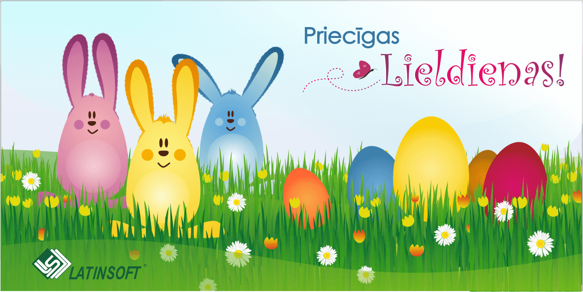 Priecīgas Lieldienas 2013!